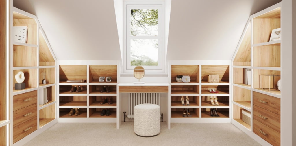 15 Brilliant Fitted Wardrobe Ideas for Loft Conversions and rooms with ...