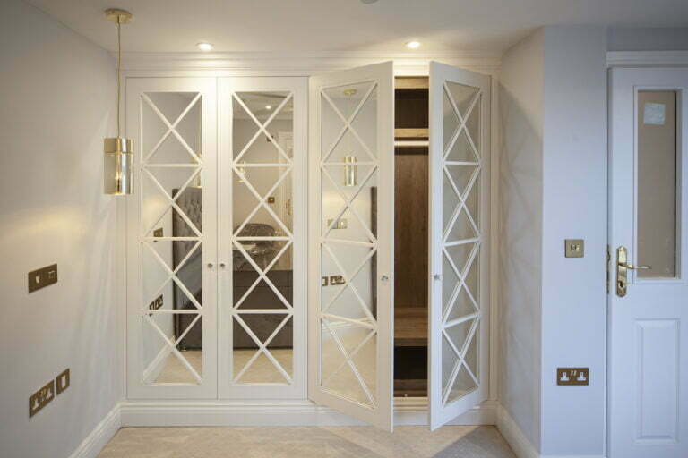 Chelsea - traditional sprayed fretwork doors wardrobes London classic ...