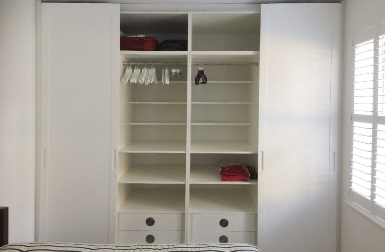 Frameless sliding door wardrobes lacquered, London