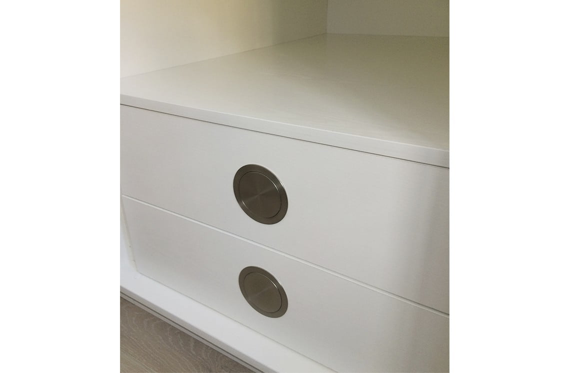 Frameless sliding door wardrobes lacquered, London