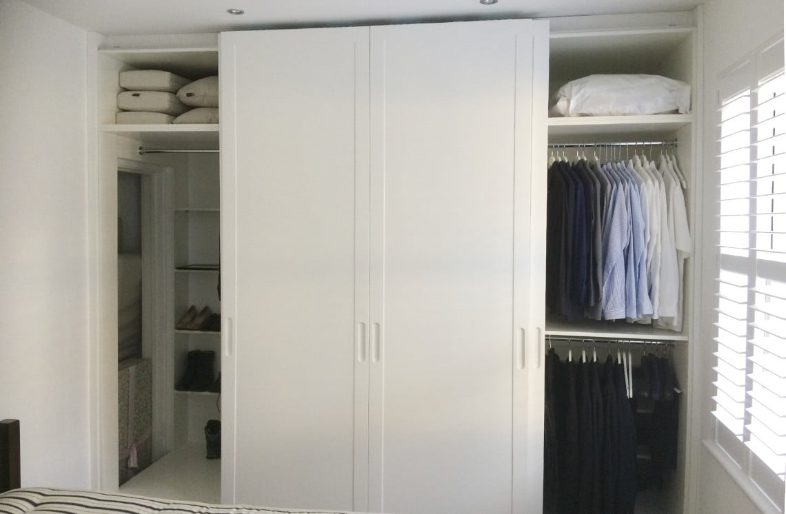 Frameless sliding door wardrobes lacquered, London