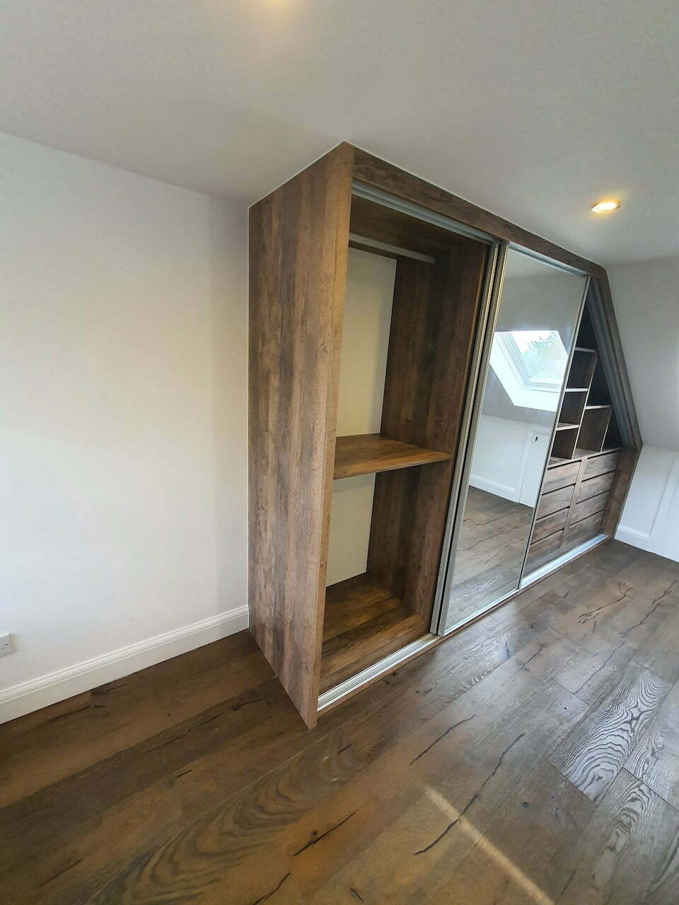 Loft cupboard doors store