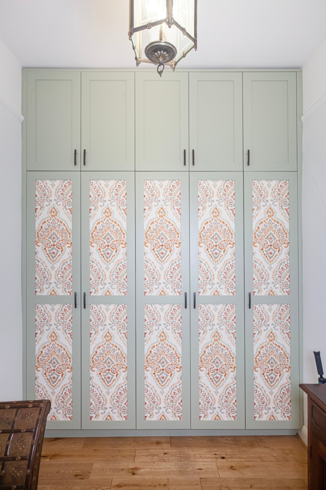 Tela is our luxury range of wardrobes with real fabric inserted in ...