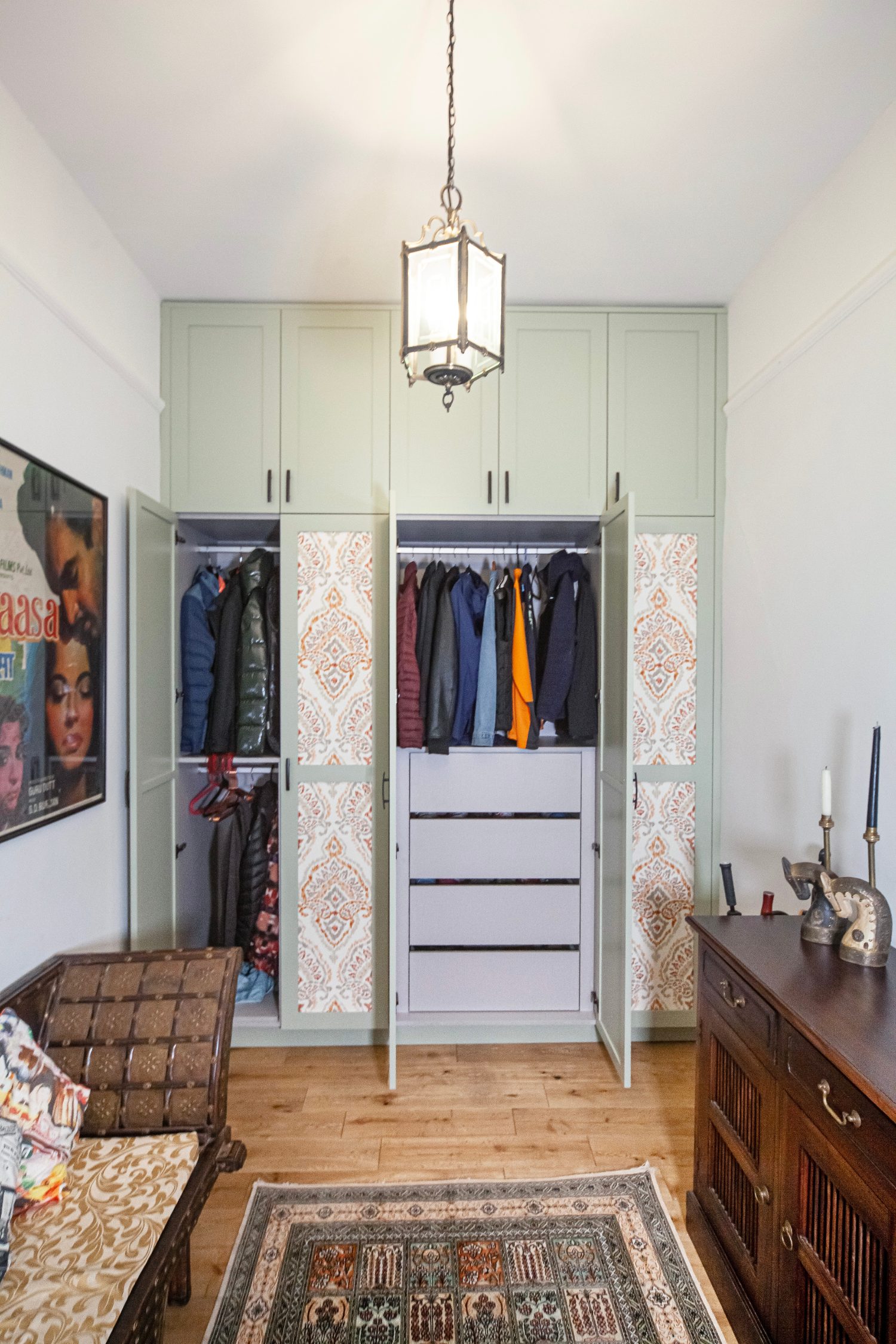 Indian Style Wardrobe MILLI SLIDING CUPBOARD WARDROBE | Better Home