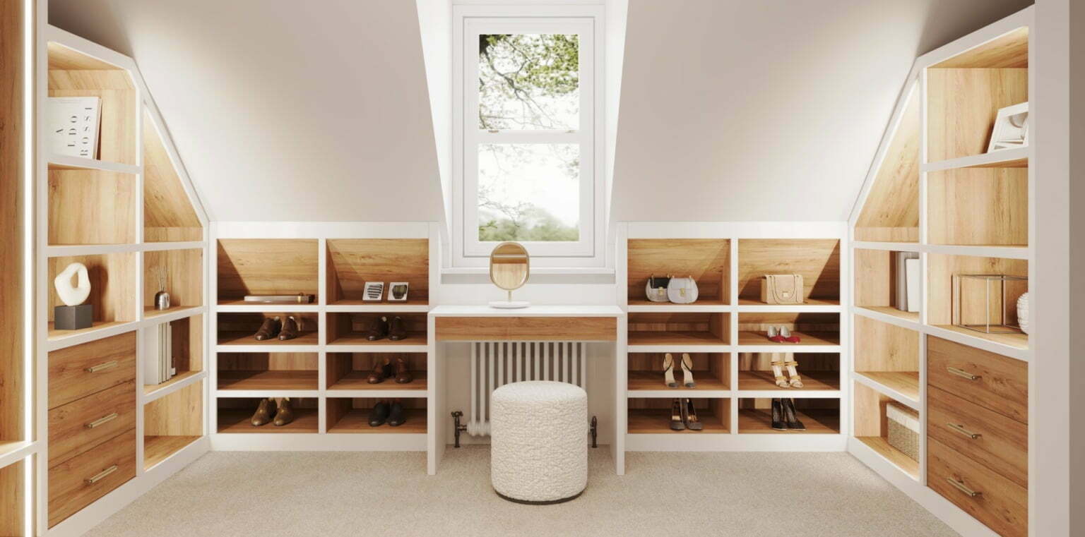 15 Brilliant Fitted Wardrobe Ideas for Loft Conversions and rooms with ...